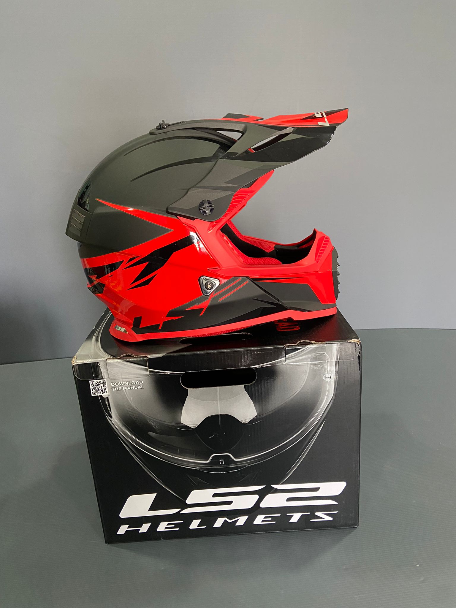 Capacete Cross LS2 Fast Evo MX437 | moto-kit.com