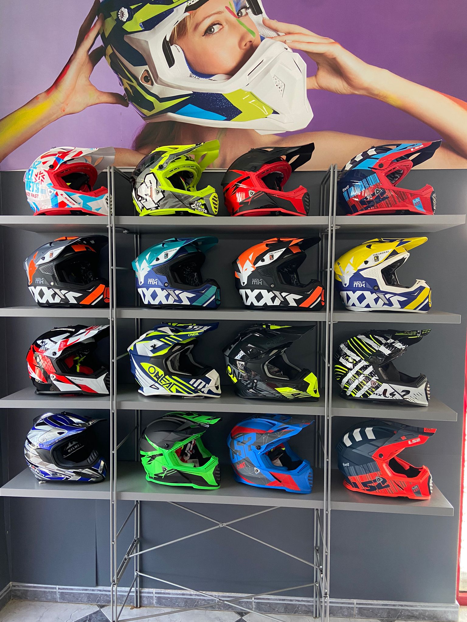 Capacetes Cross Axxis Oneal LS2 Tox | moto-kit.com